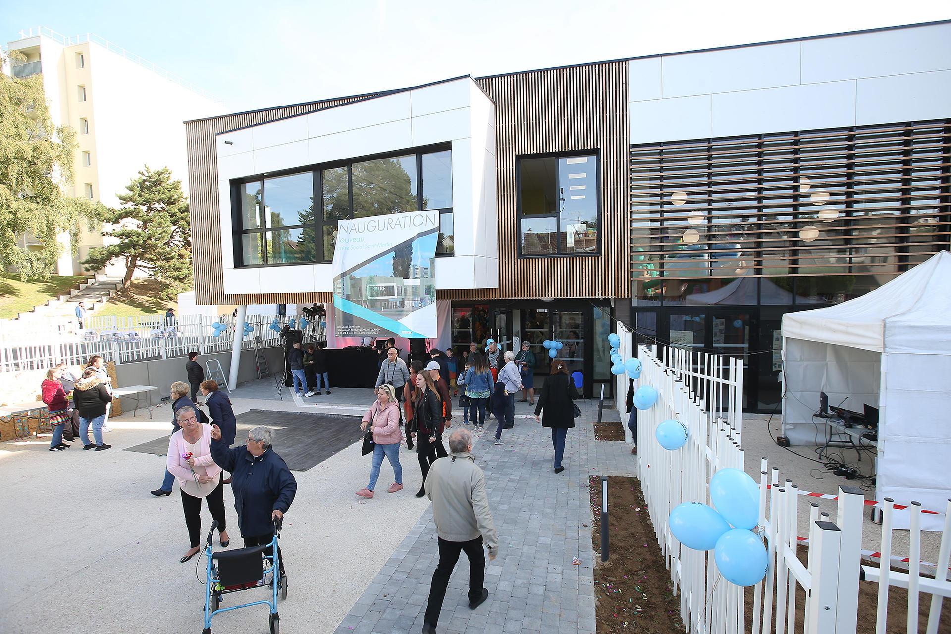 Centre Social Saint-Martin - Saint-Quentin - Site internet