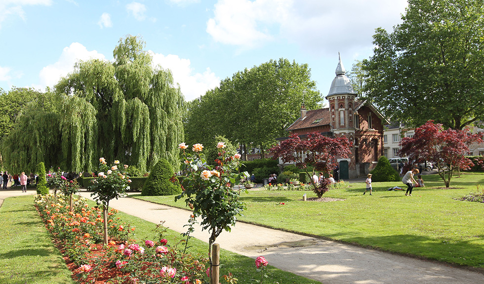 Les parcs et jardins - Saint-Quentin - Site internet